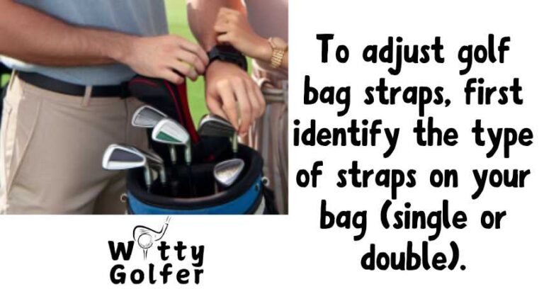 How to Adjust Golf Bag Straps - Witty Golfer
